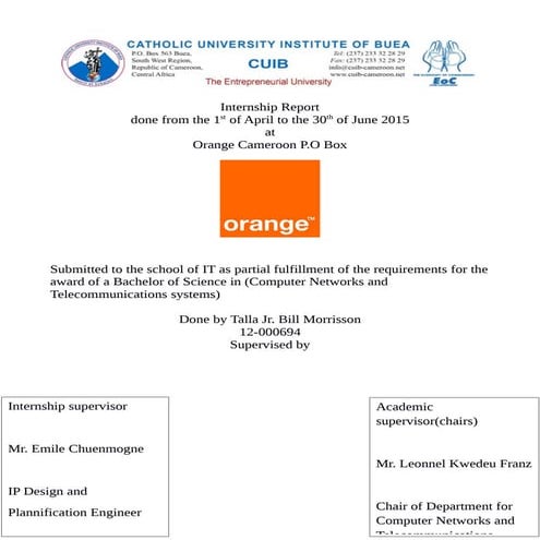 Internship_Report | PDF | Computer Networking | Computing