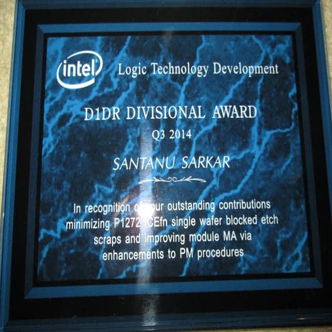 Intel Divisional Award_2014 | PPT