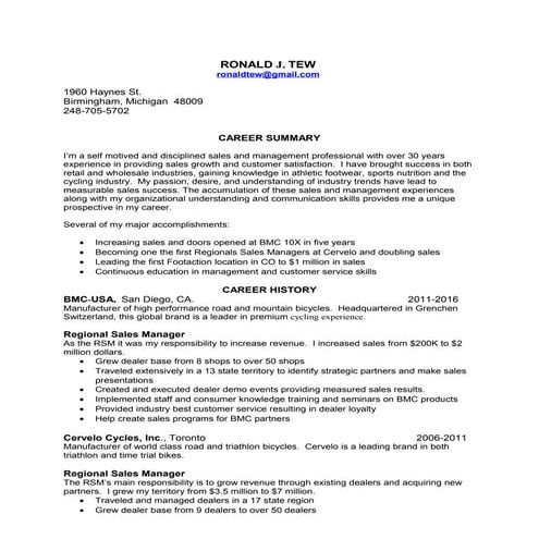 RYAN, MICHAEL, RESUME.2017