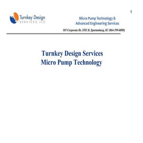 Micro Pump Presentation -public | PDF