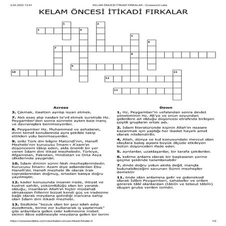 Bulmaca | PDF | Islam | Religion & Spirituality