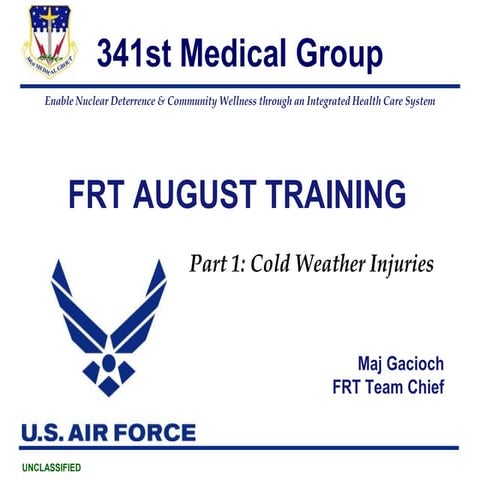FRT Aug Training Part 1 | PPTX | First Aid | Injuries