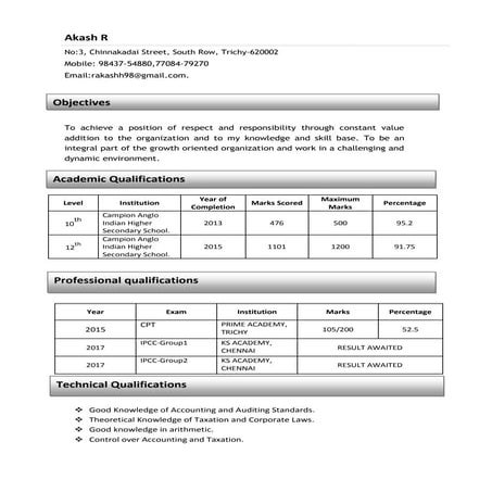Akash resume final 1 | PDF