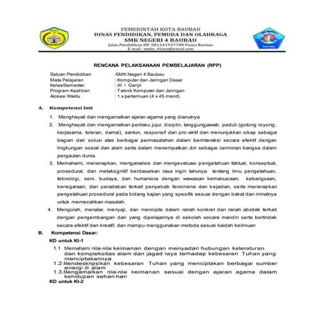 354210476 rpp-komputer-dan-jaringan-dasar-revesi-2017 | DOCX
