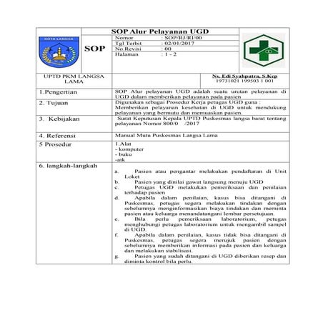 7.1.1.3 SOP Pendaftaran pasien baru.docx