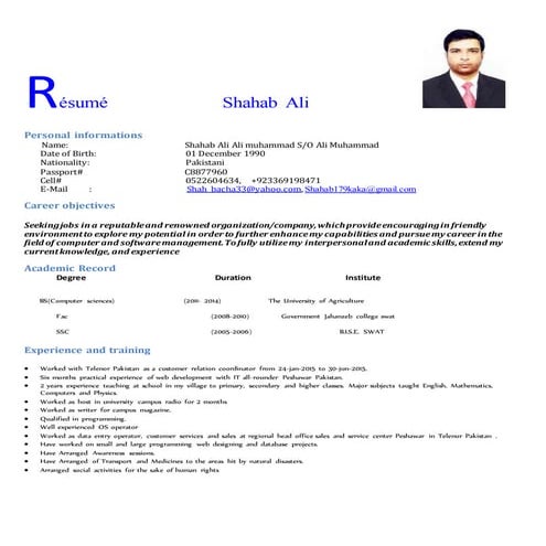 Rojem CV | DOCX