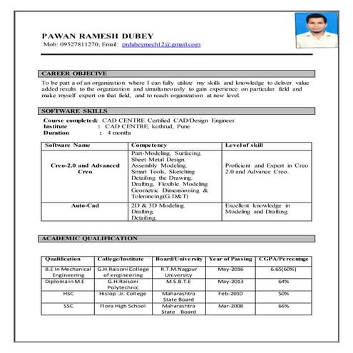 Pawan Dubey.resume | PDF