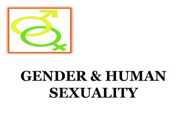 Mapeh 8 Health Gender And Human Sexuality Pptx