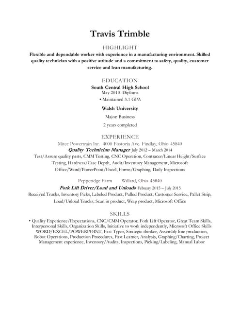 new resume richard | DOCX