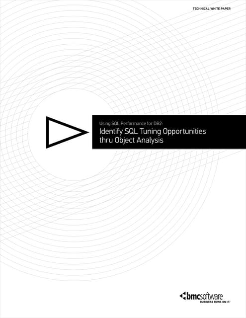 Identify SQL Tuning Opportunities | PDF Identify SQL Tuning Opportunities | PDF
