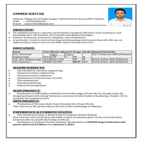 NEW CV | PDF | Education