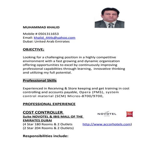 khalid Resume.docnew | DOC
