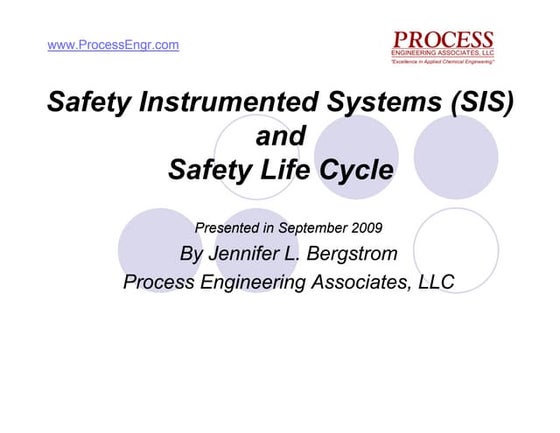 Safety Instrumented System (SIS) Principles Comprehensive&Understanding ...