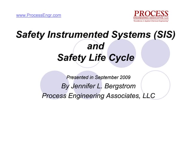 Safety instrumented systems | PDF