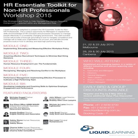 Human Resources Essentials Toolkit for Non-HR Professionals (3) | PDF