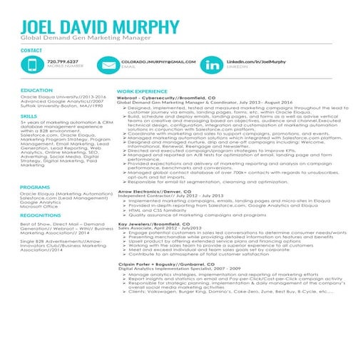 Stephen Young Resume | PDF