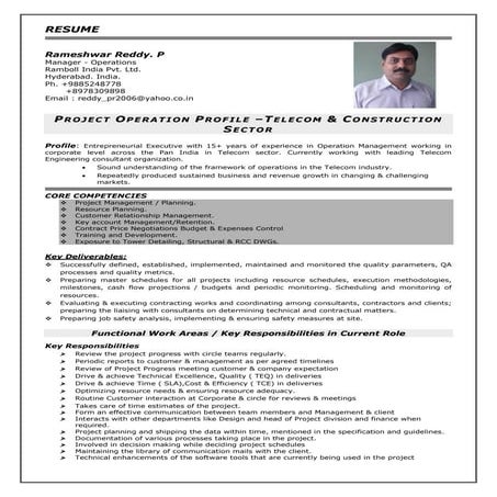 PRR-RESUME-Project_New | PDF