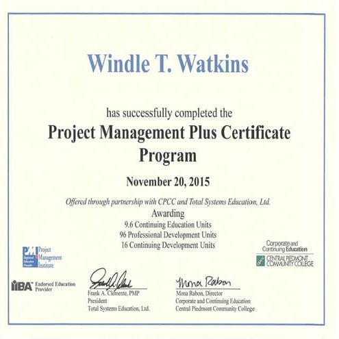 Certificate--Microsoft Project 2013 | PDF