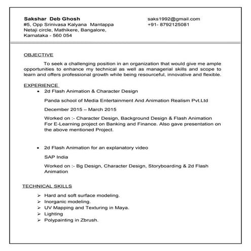 sakshar_resume | PDF