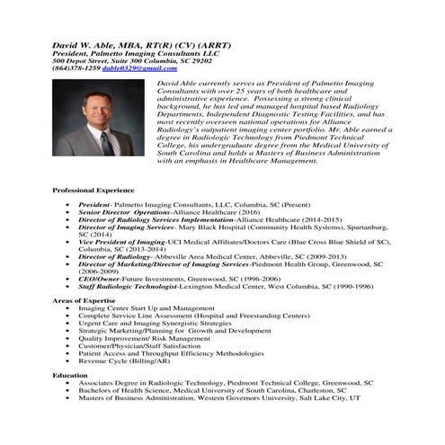 Able CV (2) | PDF