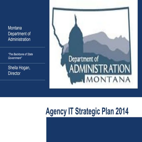 DOA IT Strat Plan OVERVIEW 2014 | PPT