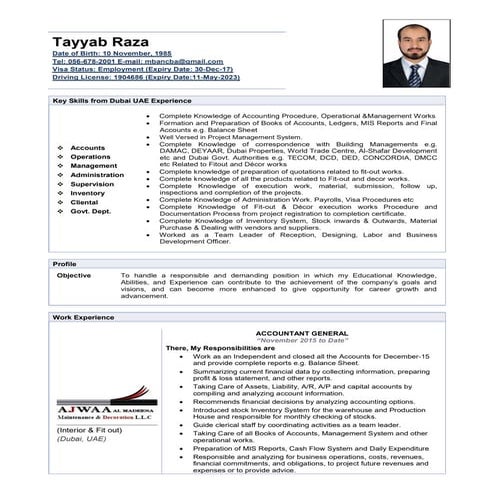 Tayyab Resume | PDF