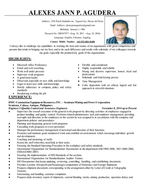 Gamboa Resume | PDF