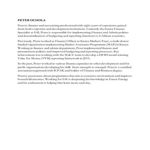 Peter Ochola BIO | DOCX
