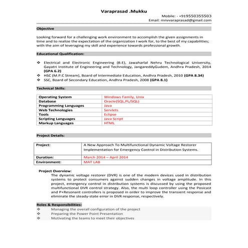Harish Resume.M | DOCX