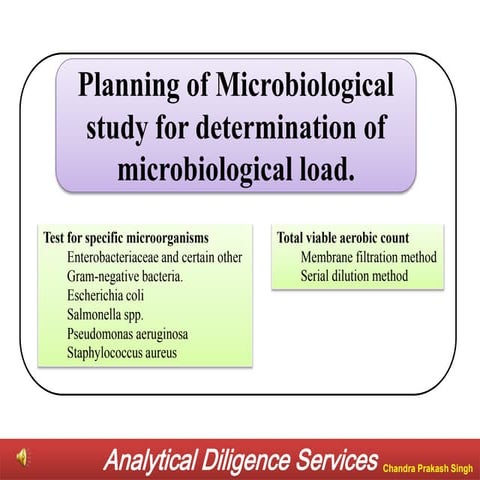 Microbial limit test | PPT