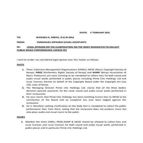 LEGAL OPINION | DOCX