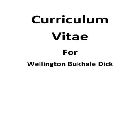 Welly CV (updated).pdf | Science