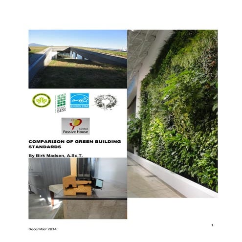 2014 GREEN Commercial Building Rating Systems | PDF