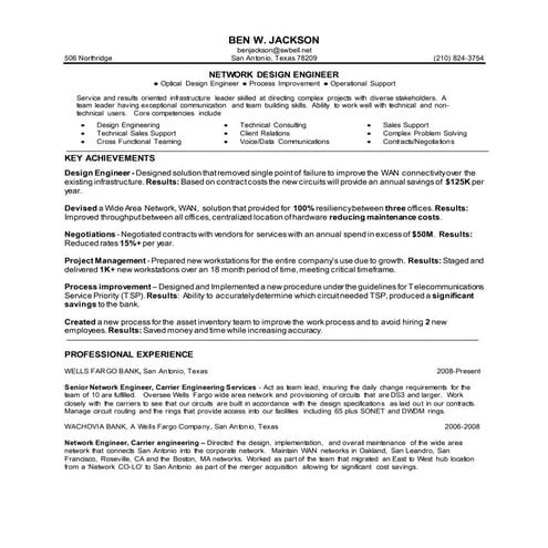 Ben Jackson Resume 2 | DOCX