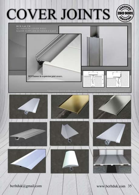 37 aluminim cover joint grooves 90 | PDF