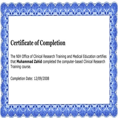 NIH Clinical Research Training | PDF