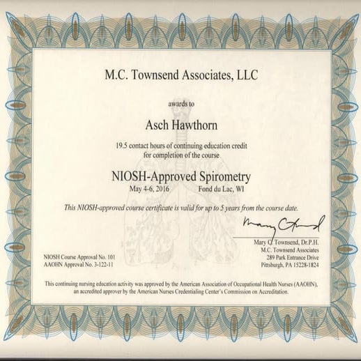 NIOSH Certification | PPT