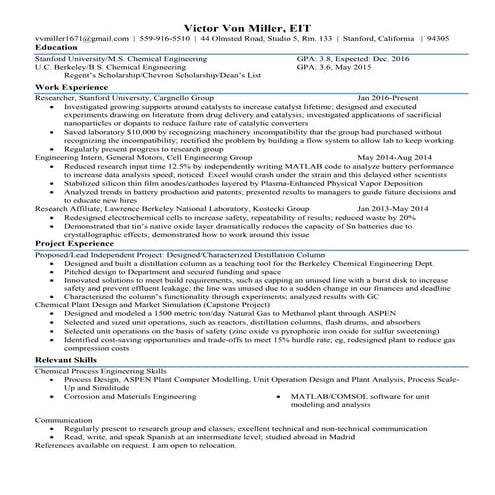 Miller_Resume | PDF