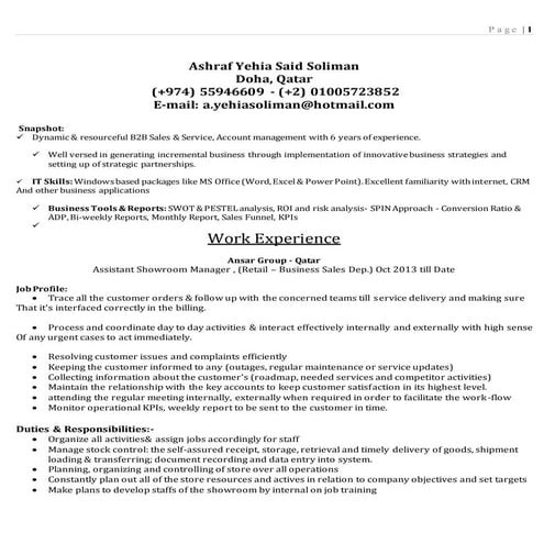 Ashraf resume | DOCX