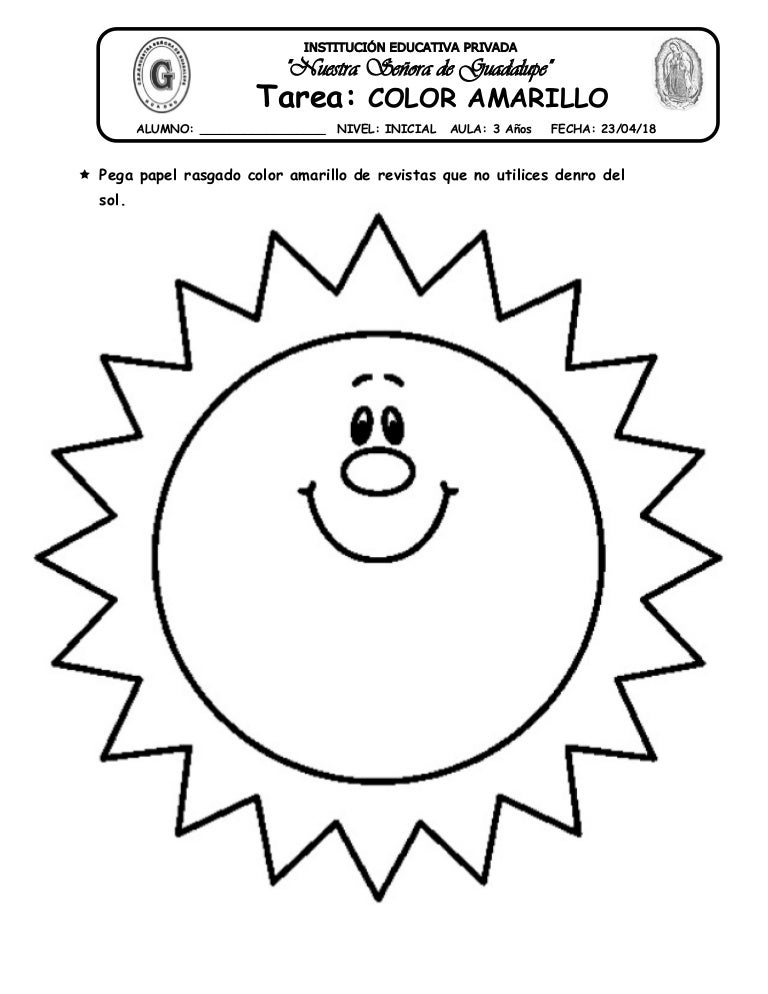 35 tarea color amarillo