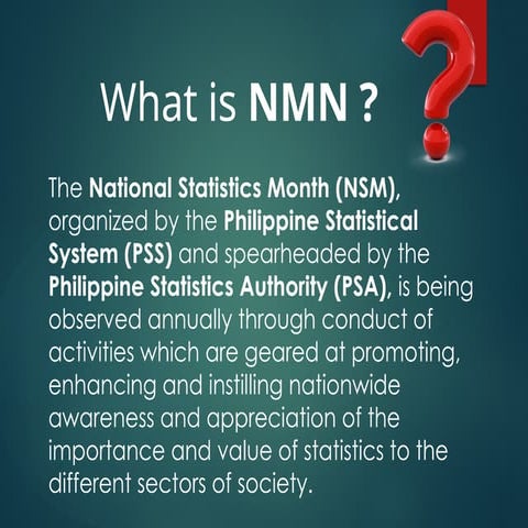 35th National Statistic Month 2024 Presidential Proclamation No. 647 ...