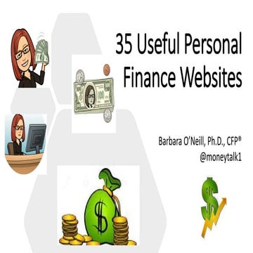 35 Useful Personal Finance Web Sites | PDF