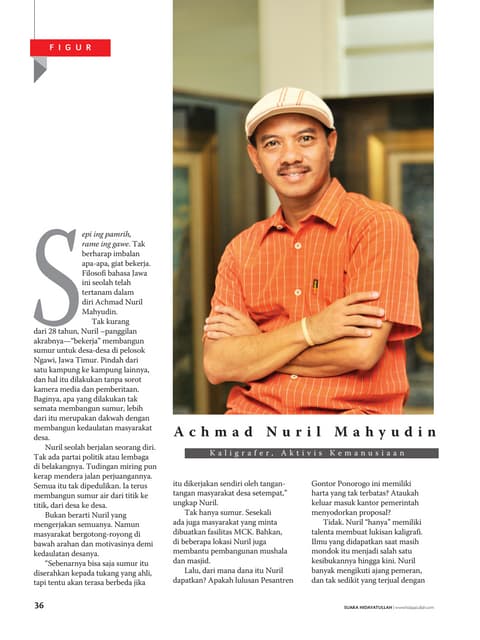 RUBRIK FIGUR MAJALAH HIDAYATULLAH | PDF