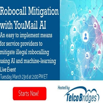 Robocall Mitigation with YouMail and ProSBC | PPTX