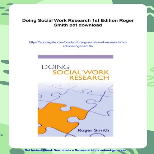 Field work practice in social work | PPTX