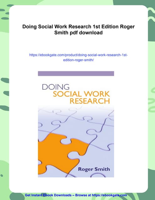 Field work practice in social work | PPTX
