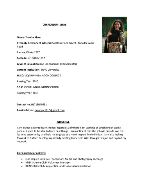 CURRICULUM VITAE me | PDF
