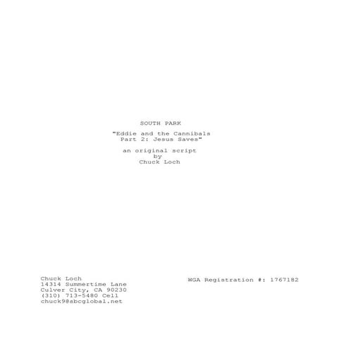 SPEddie-Part 2-Jesus Saves.MMSW - short | PDF