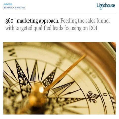 360 Degee Marketing Presentation | PPT