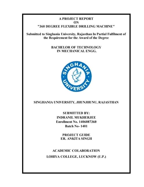 360 drilling machine | DOCX